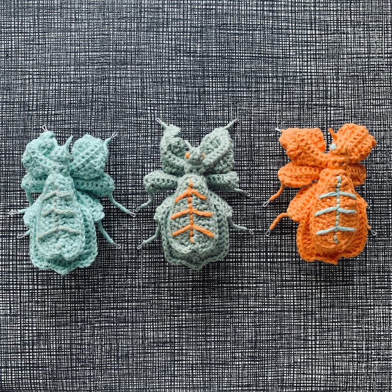 CROCHET PATTERN Leaf Insects - Etsy Canada