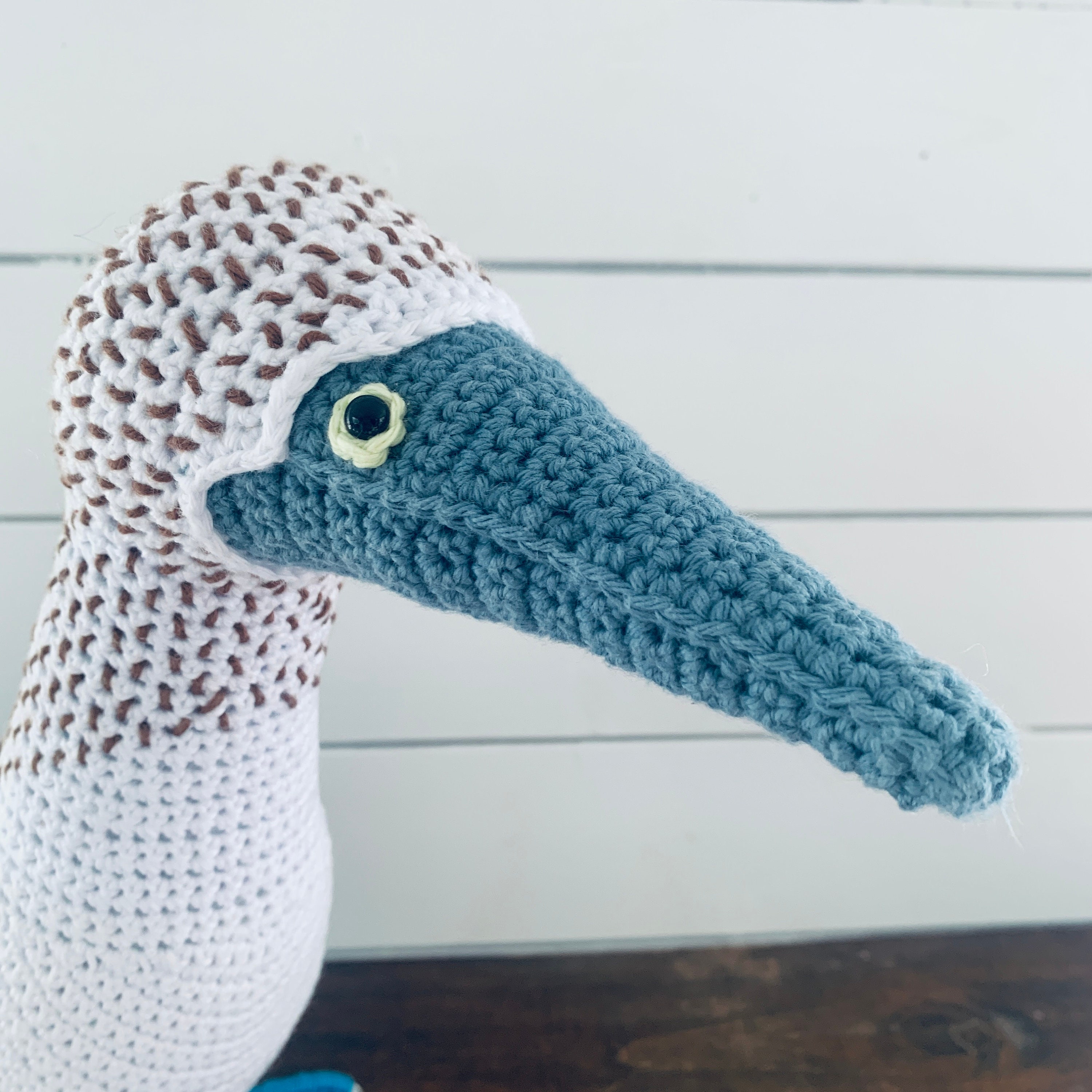 CROCHET PATTERN Blue-footed Booby Bird - Etsy