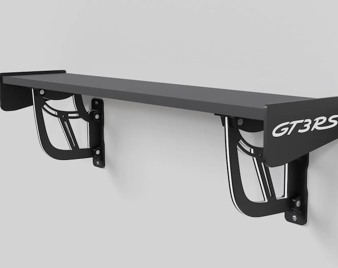 PORSCHE 911 GT3 RS Rear Spoiler Wall Shelf - Etsy