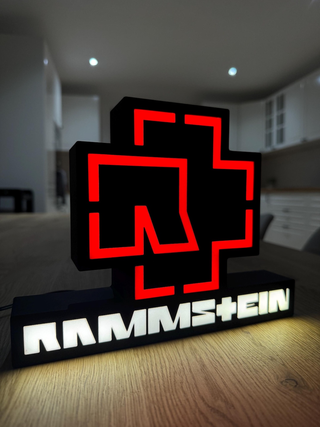 RAMMSTEIN LED Design Lightbox - Etsy