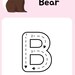 Cute Animals Alphabet Uppercase Tracing Letter of the Week Worksheets ...