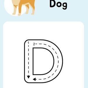 Cute Animals Alphabet Uppercase Tracing Letter of the Week Worksheets ...