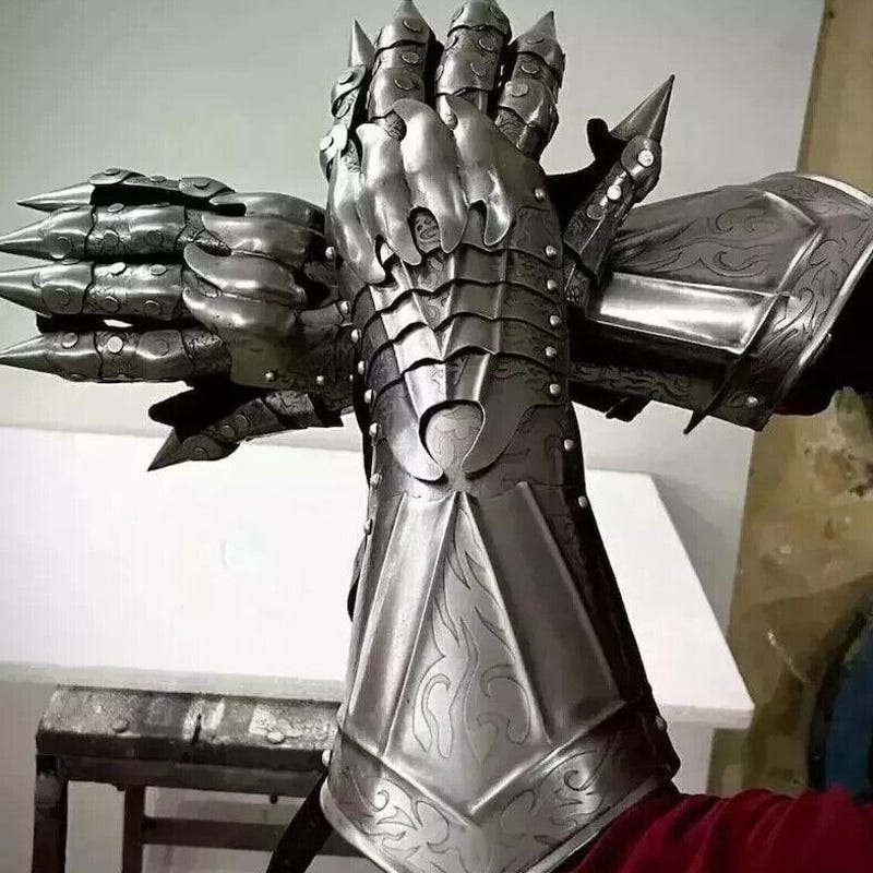 Gothic Gauntlet - Etsy