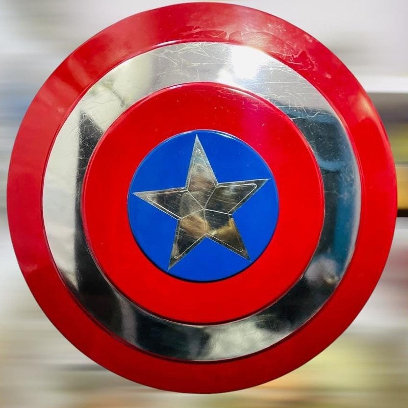 Captain America Shield Metal - Etsy