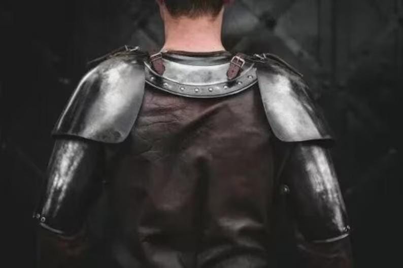 Robb Stark Medieval Armor Full Suit From GOT Replica Blackened Cosplay ...
