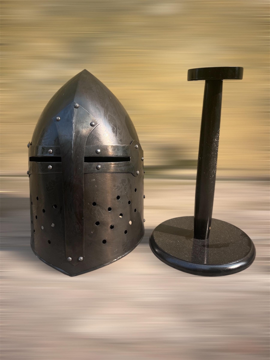 Great Knight 13th Century Templar Helmet Battle Ready Crusader Helm ...