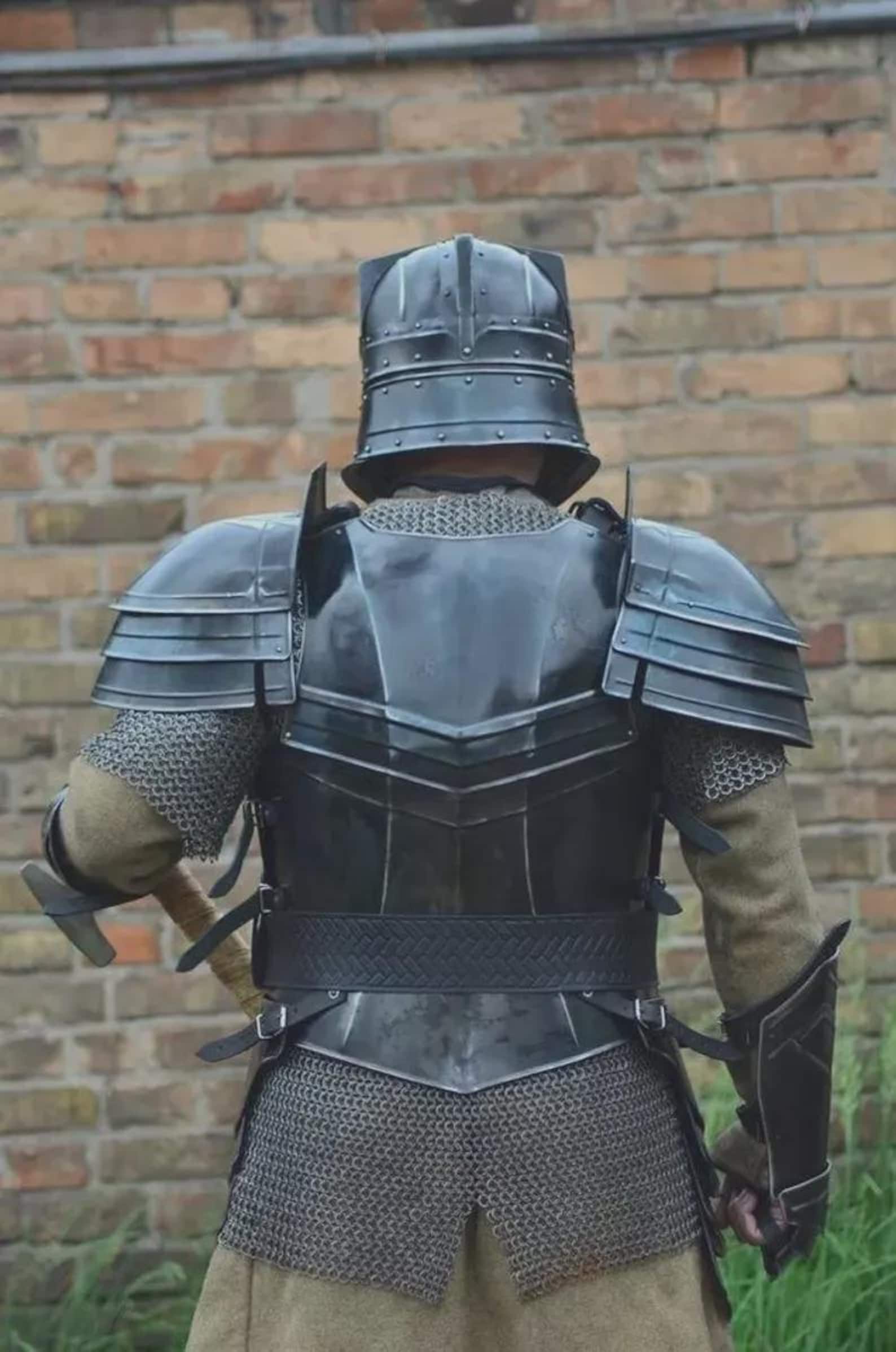 Moria Dwarf Dwarven Steel Knight Armor Suit Full Body Armor With ...