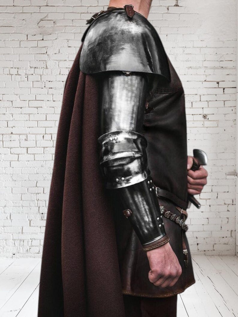 Robb Stark Medieval Armor Full Suit From GOT Replica Blackened Cosplay ...