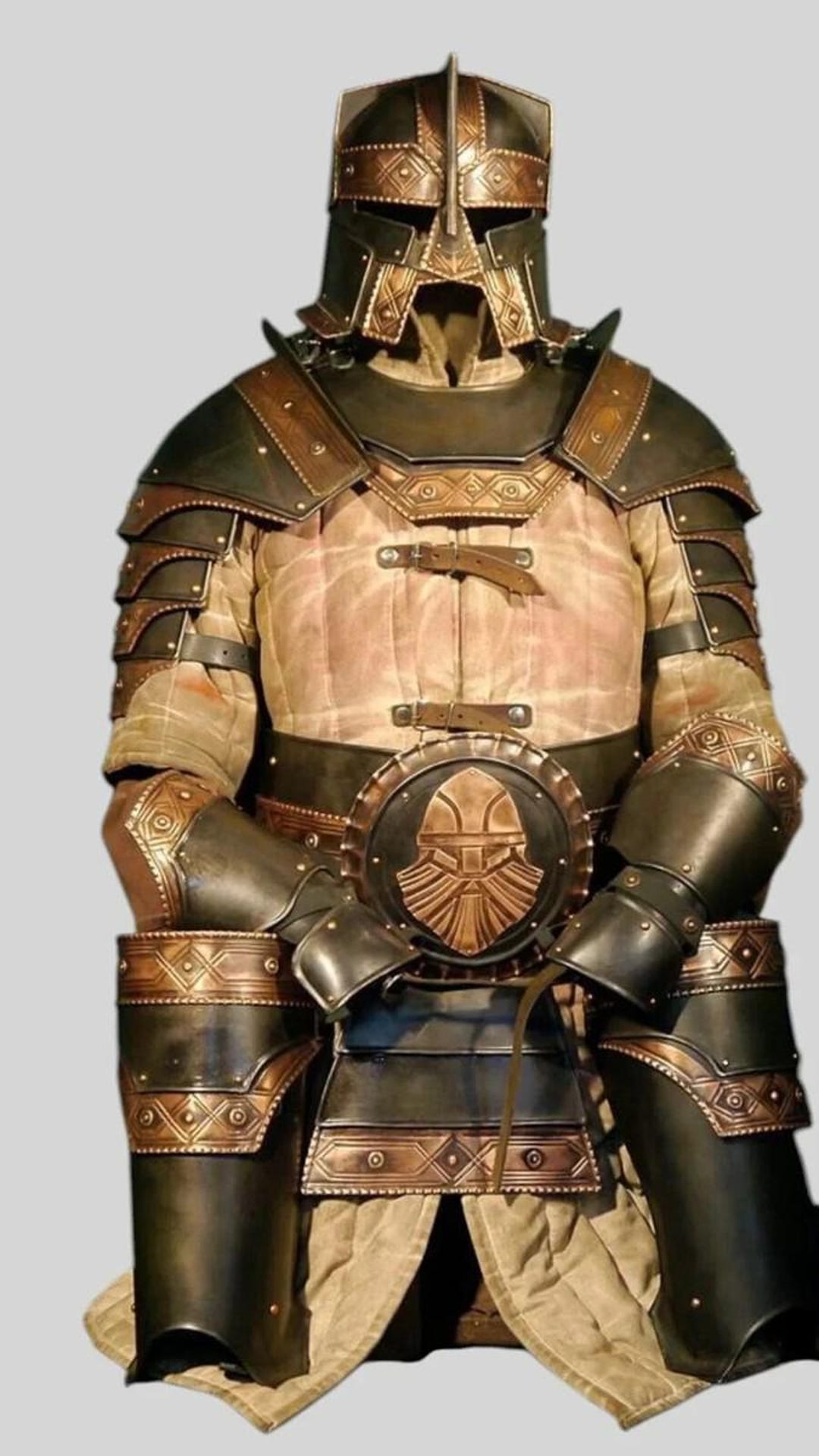 Medieval Moria Dwarves Full Body Armor Suit LOTR Warrior Knight Armor ...