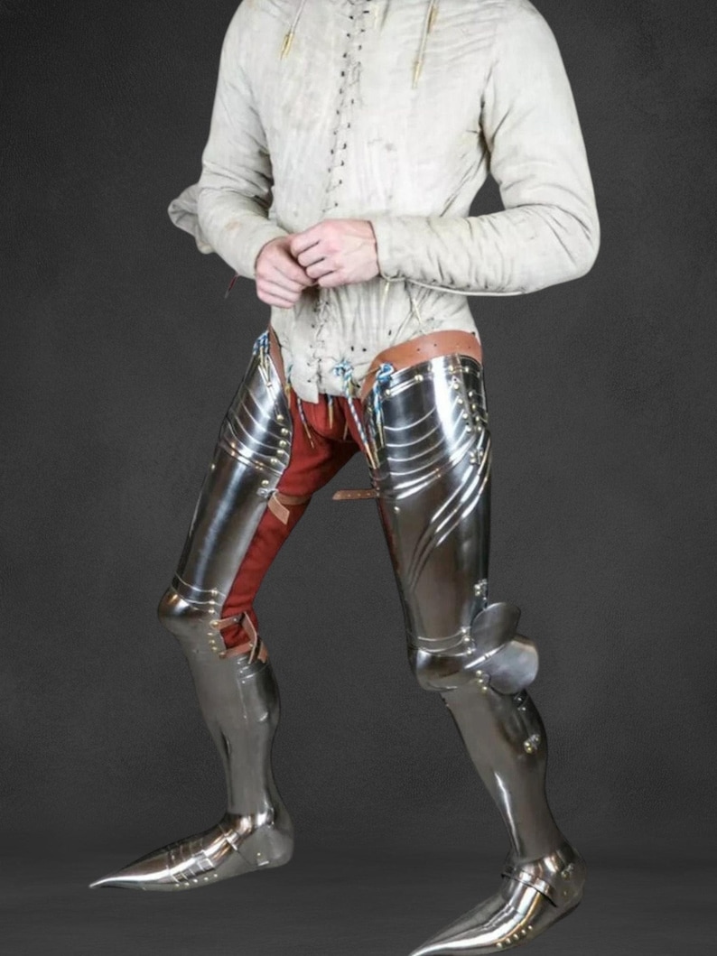 Medieval Knight Gothic Full Leg Guard Wearable Armor Costume Gift ...