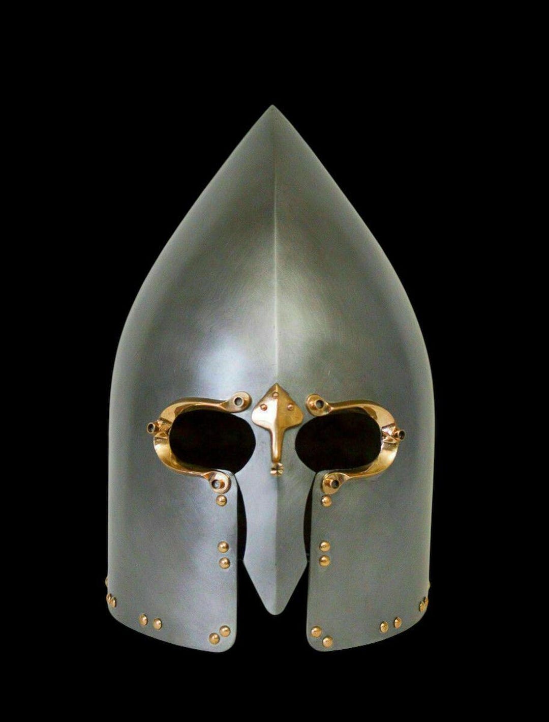 Medieval Knight Gallowglass Helmet – Lough Henney Irish Armor Replica ...