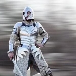 Medieval Knight Steel Cuirass Half Body Armor Suit LARP Halloween Armor ...