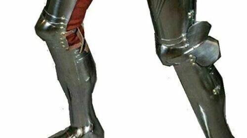 Medieval Knight Gothic Full Leg Guard Wearable Armor Costume Gift ...