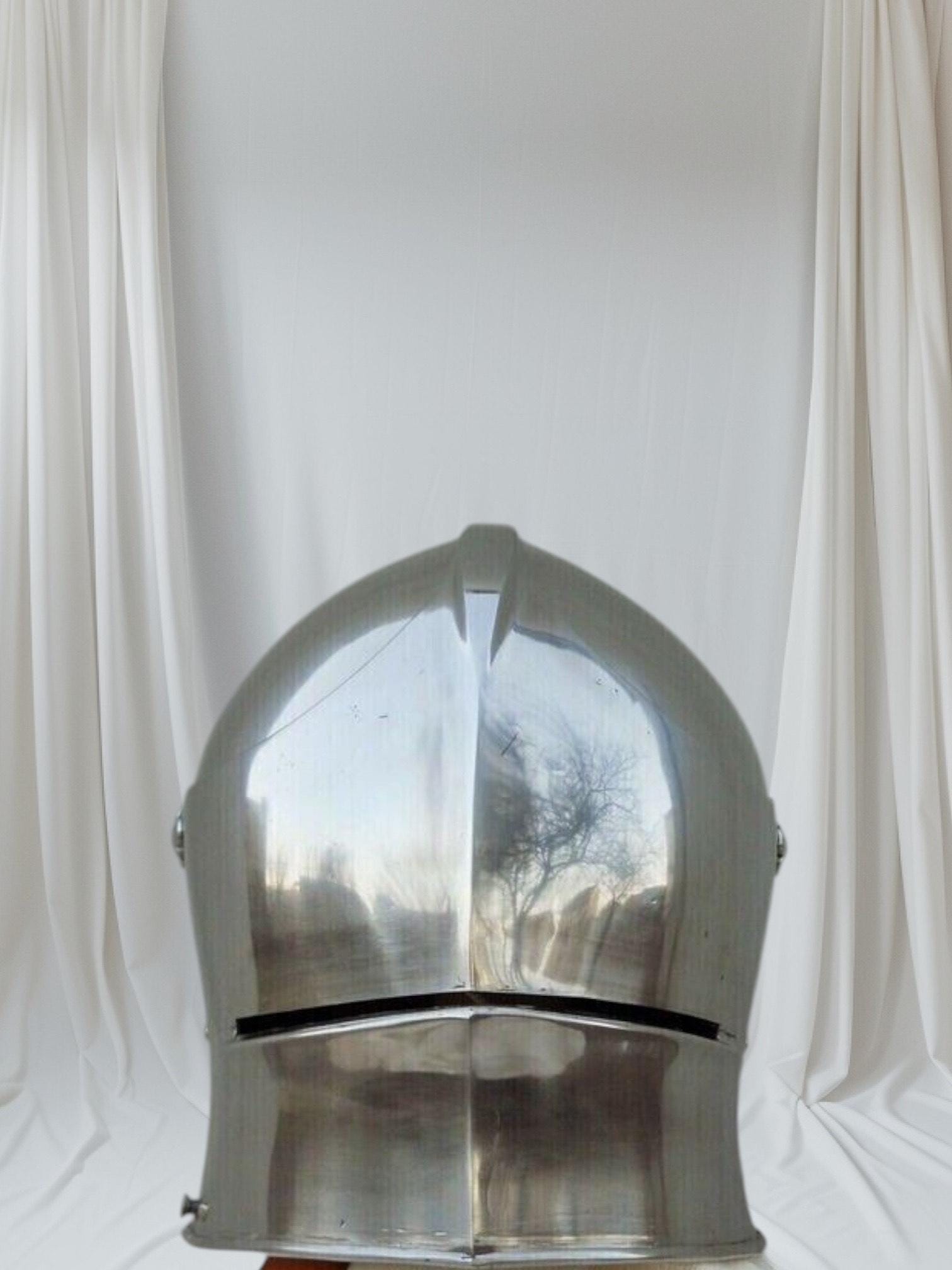 Medieval Knight Steel Italian Sallet Helmet German Sallet Helmet ...