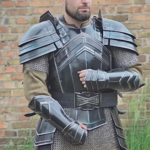 Moria Dwarf Dwarven Steel Knight Armor Suit Full Body Armor With ...