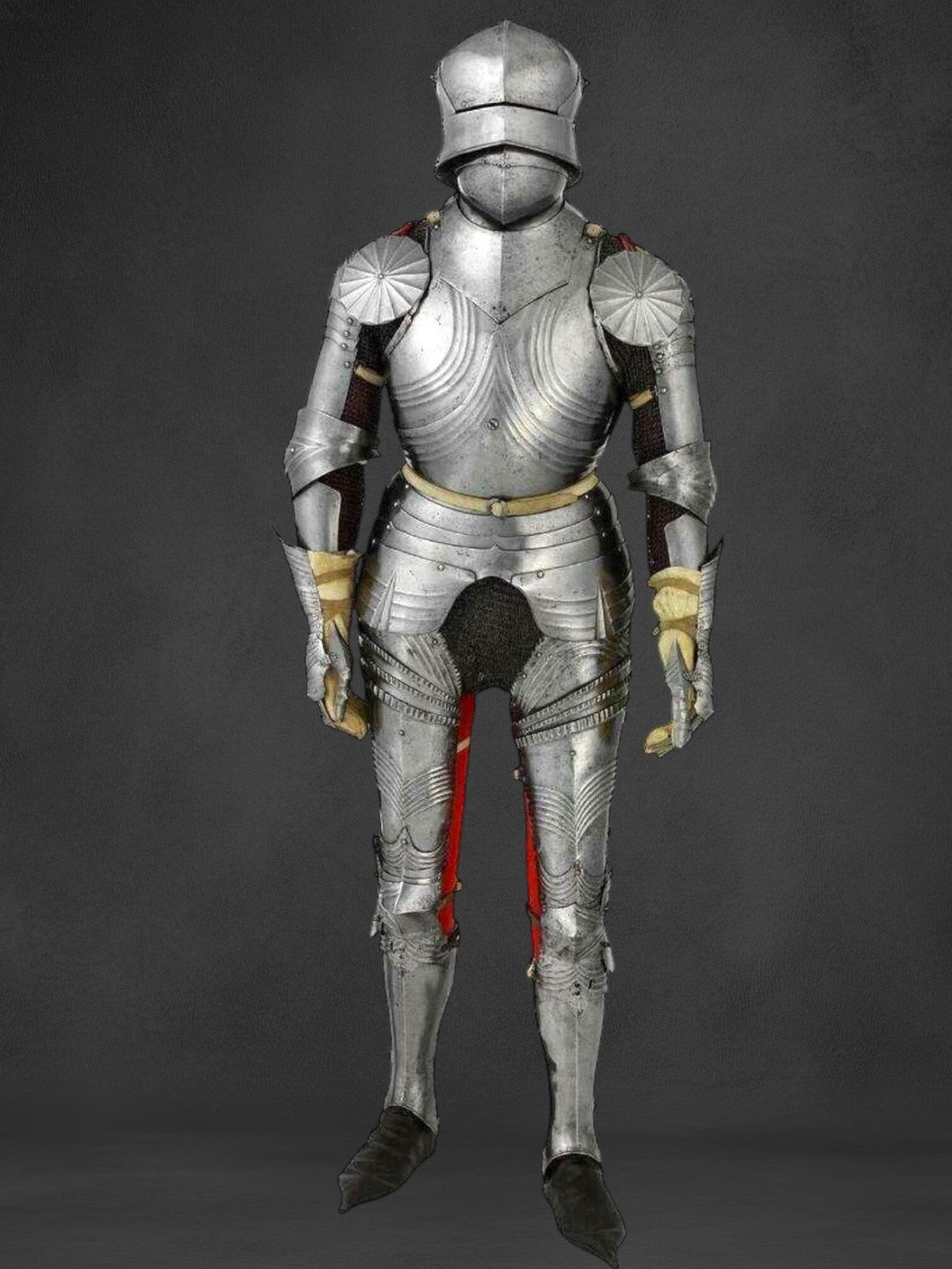 Medieval Full Body Armor German Gothic Suit of 15th Century Armor Suit ...