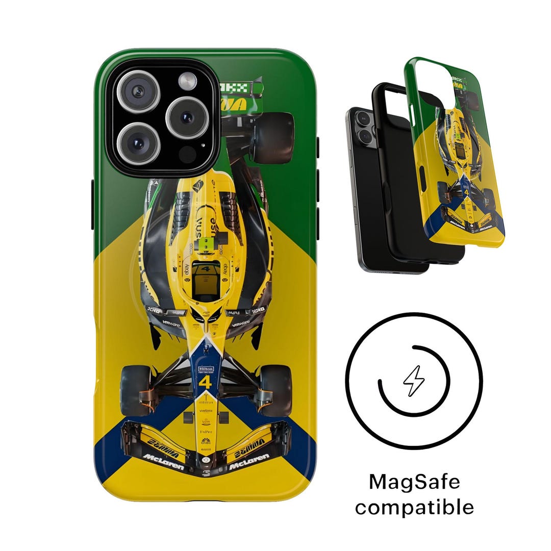 Formula 1 F1 Senna Mclaren Magsafe Case iPhone 17 16 15 14 Pro Max Plus ...