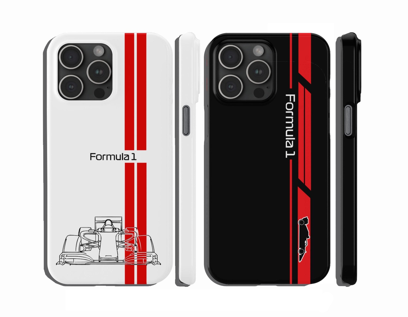 Formula 1 F1 Phone Case for iPhone 16 15 14 13 12 Pro Max Plus Mini ...