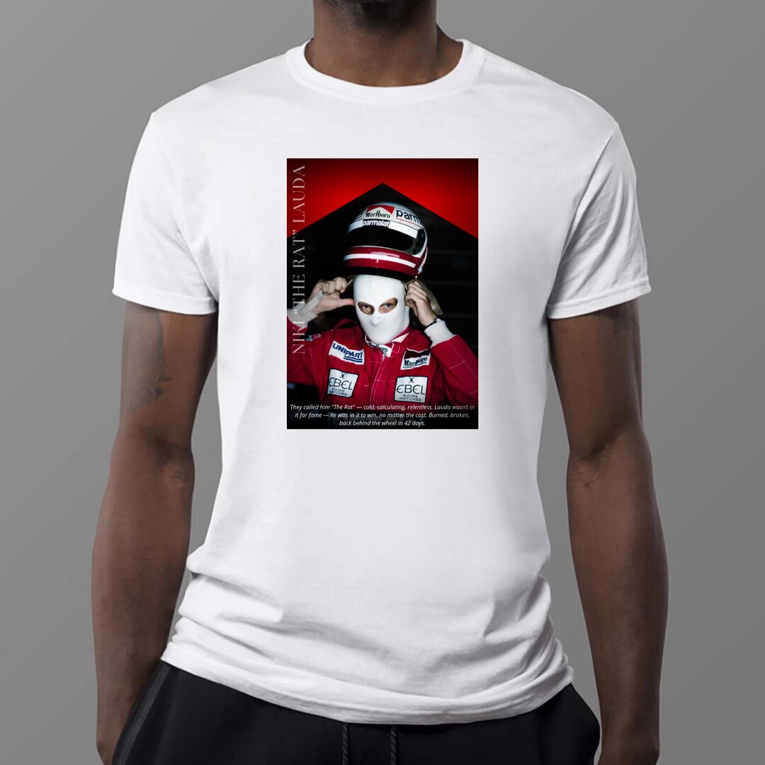Kinetic Gallery Niki Lauda T-shirt - Exclusive Street Style Tee ...