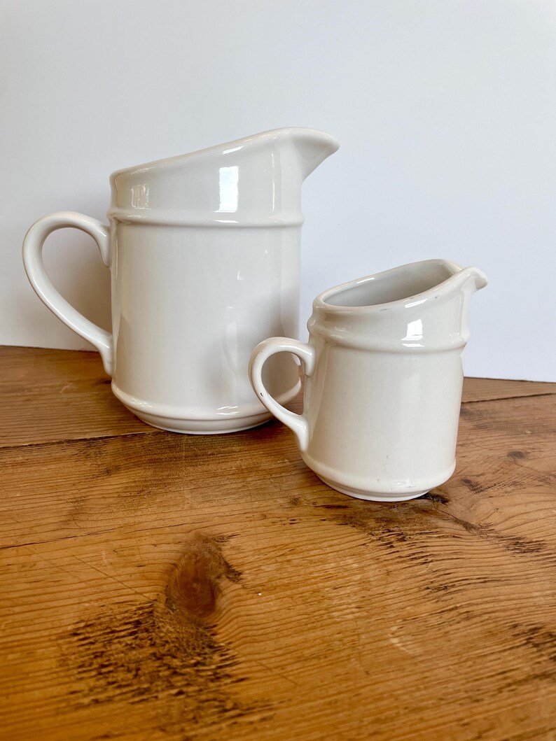 Goose Pitcher and Creamer Set 1980s Goose Decor Retro Goose Ceramics - Etsy