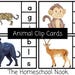 Wild Animal Beginning Sounds Clip Cards| Preschool Printable ...