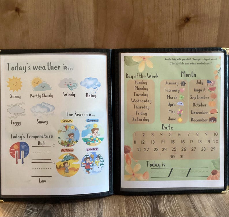 Morning Menu| Fall Morning Menu Preschool, Morning Menu Kindergarten ...