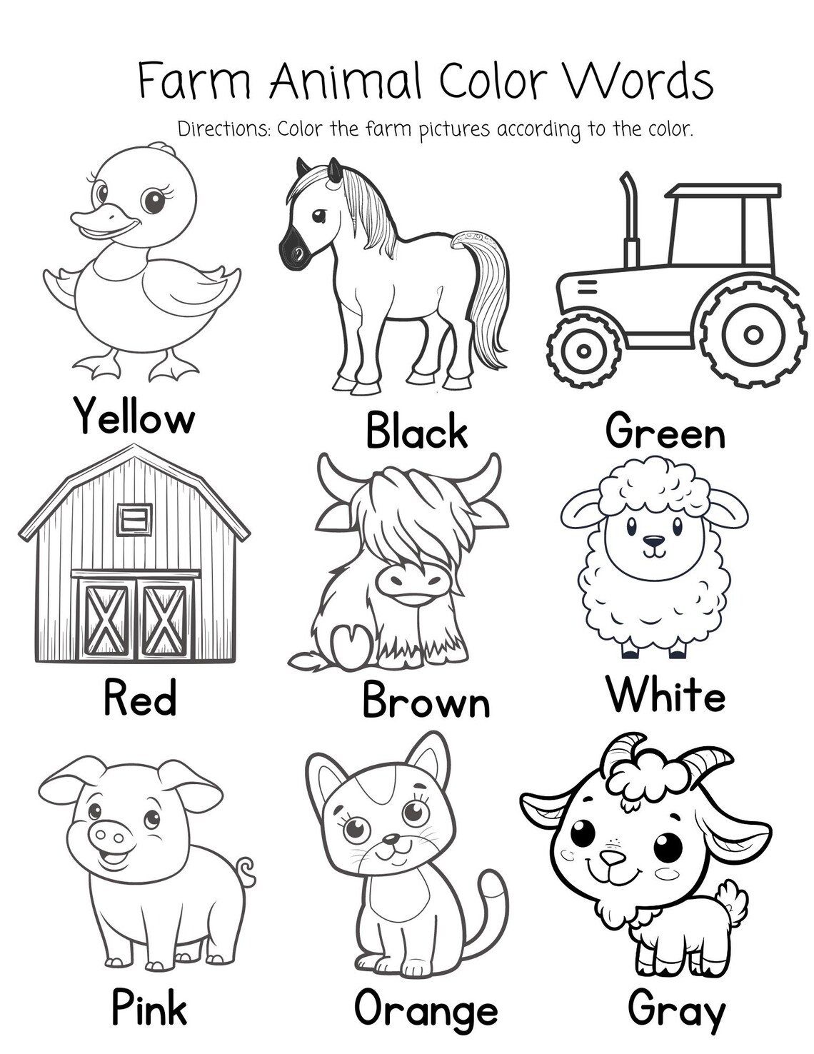 On the Farm | Farm Nature Unit | Farm Animals | Farm Unit Study | Farm ...