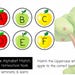ABC Match | Alphabet Match | Apple Match | Uppercase and Lowercase ...