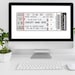 Custom Concert Ticket, Concert Ticket Template, Personalized Event ...
