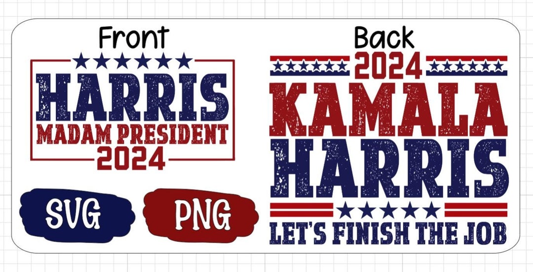 Kamala Harris Finish the Job SVG - Etsy