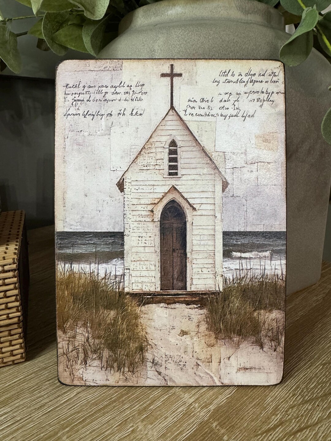 Rustic Coastal Church Sign - Etsy