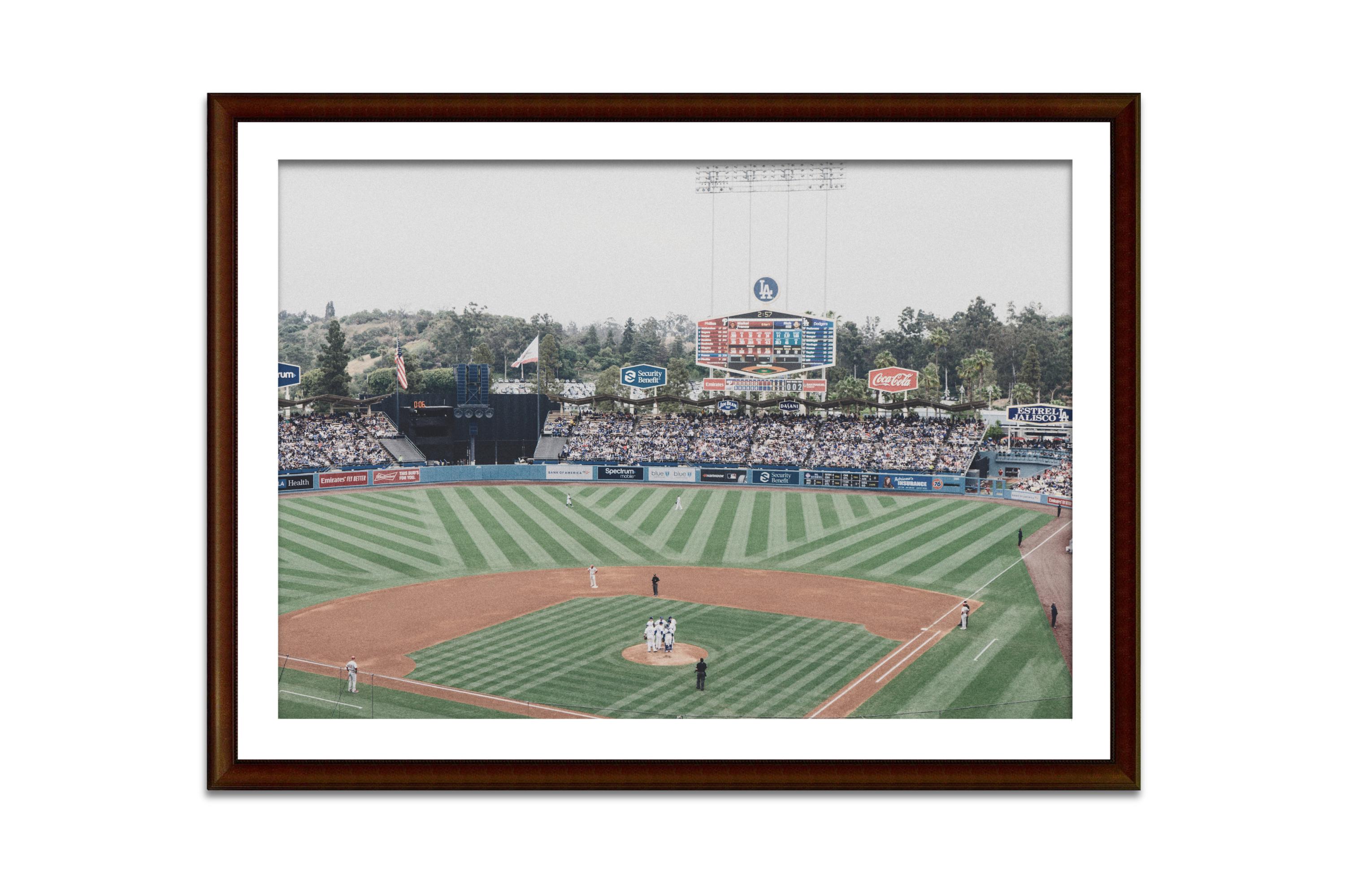 Los Angeles Dodgers Stadium - Classic Baseball Photography - Etsy