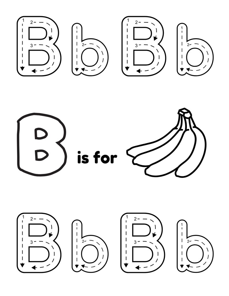 Alphabet Coloring Worksheets for Kids – Fun Printable ABC Activity ...