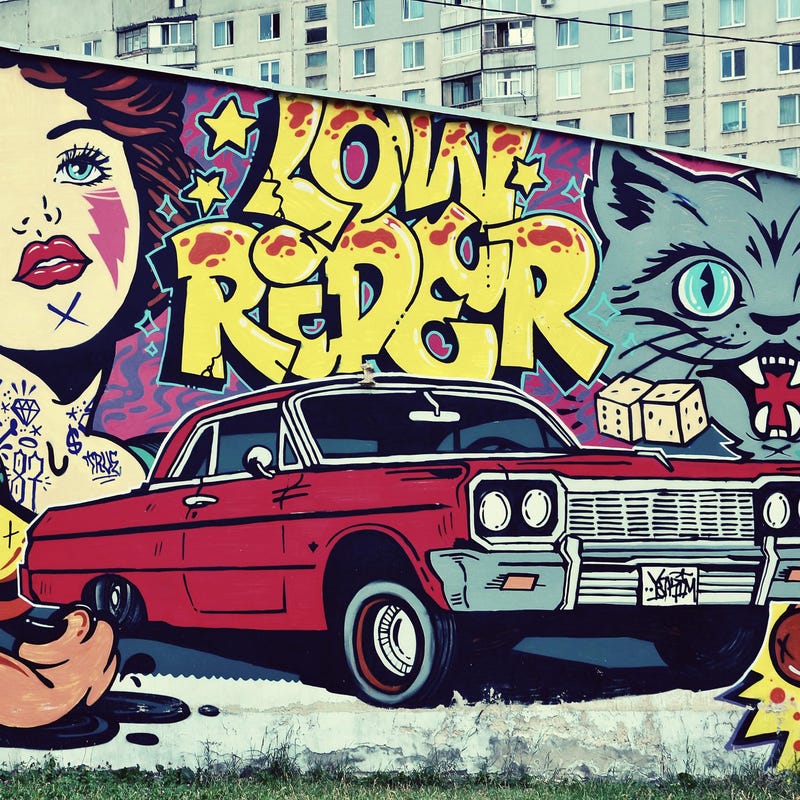 Lowrider Car Murals - Etsy