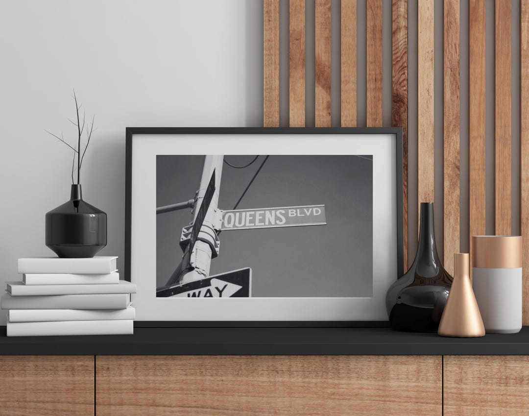 NYC Queens Boulevard Iconic Street Sign Photo - Etsy
