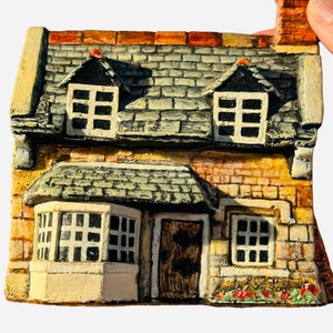 Miniature English Cottage Charming Vintage Cottage Signed Studio ...