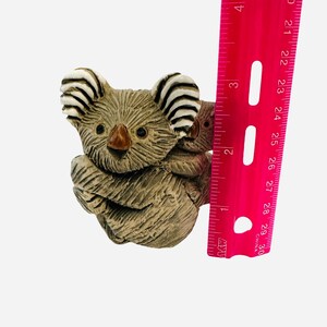 Artesanía Rinconada Koala and Baby Figurine - Uruguay - Animal ...