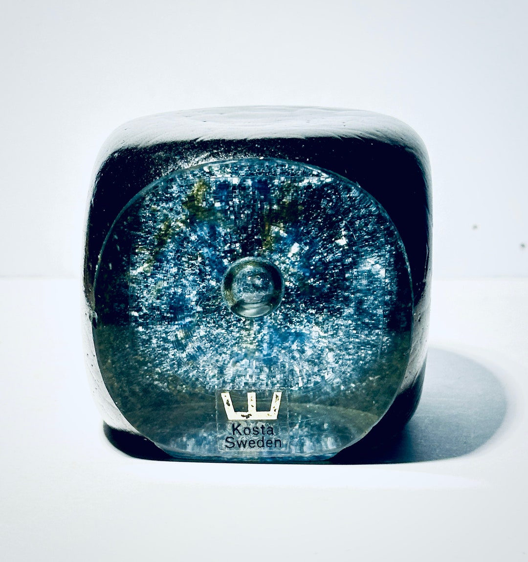Fabulous Vintage Kosta Boda Paperweight - Goran Warff - Vintage Glass ...