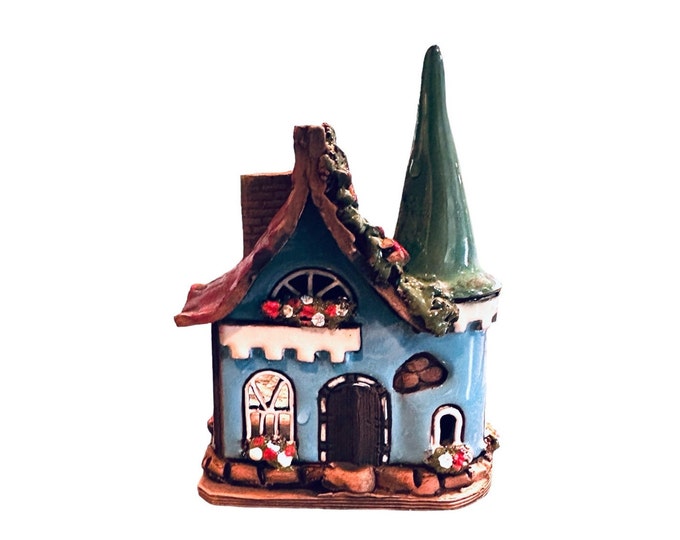 Darling Ceramic Cottage Made in Lithuania - Miniature Hand Made Pottery ...