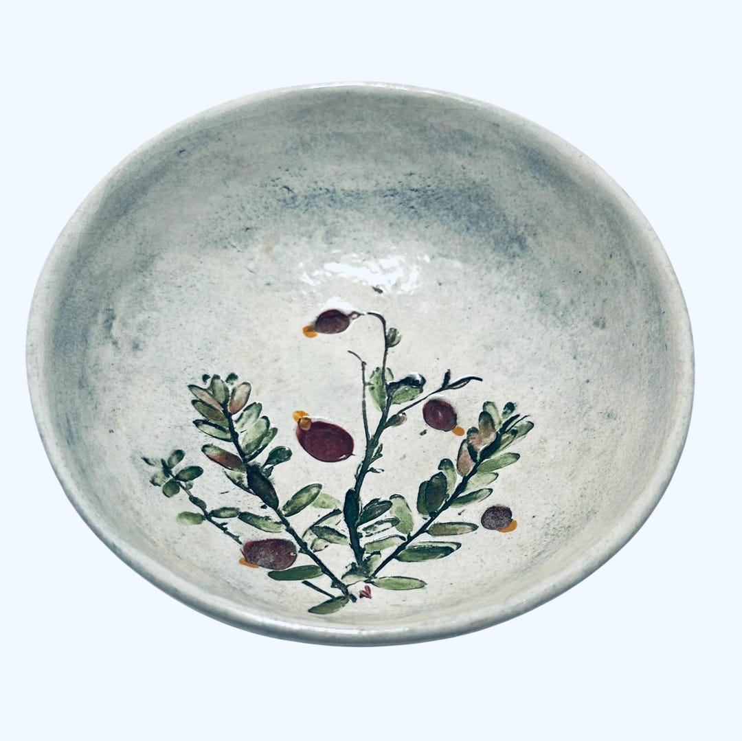 Lovely Salt Marsh Pottery Ceramic Dish Bowl - Artisan Crafted Salt ...