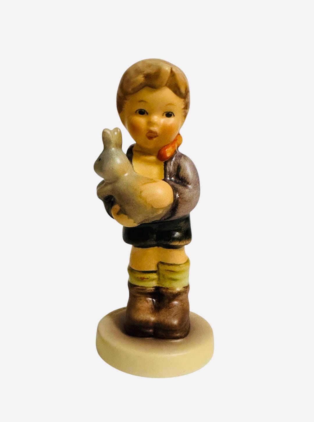 Hummel Boy With Bunny Rabbit - Hummel Figurine 2049 B 1997 "mein ...
