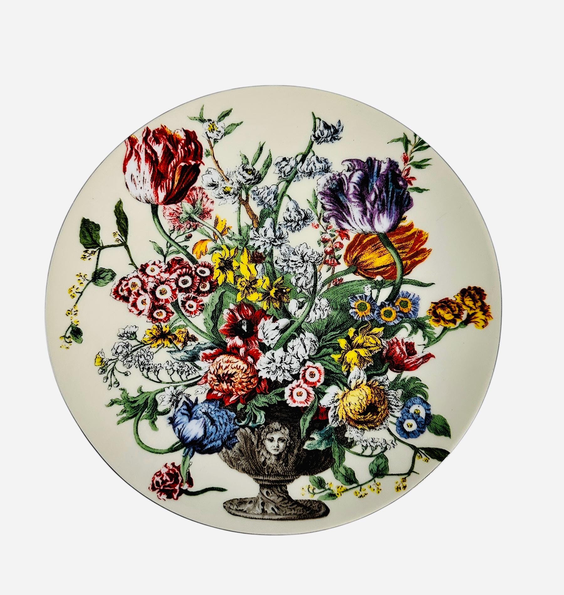 Vintage Winterthur Floral Arrangement Ceramic Plate Based on John ...
