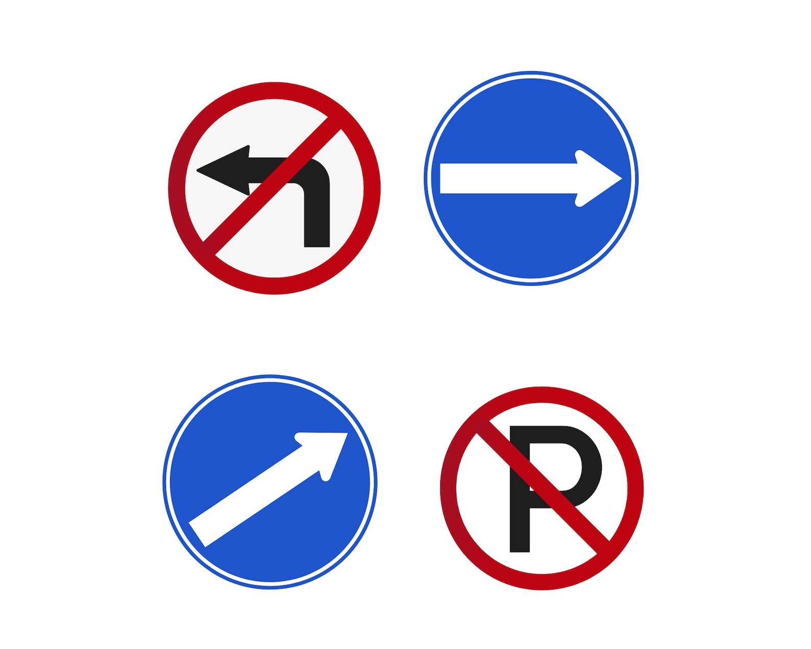 Traffic Signs SVG Bundle, Road Safety Graphics (50 Files) Instant ...