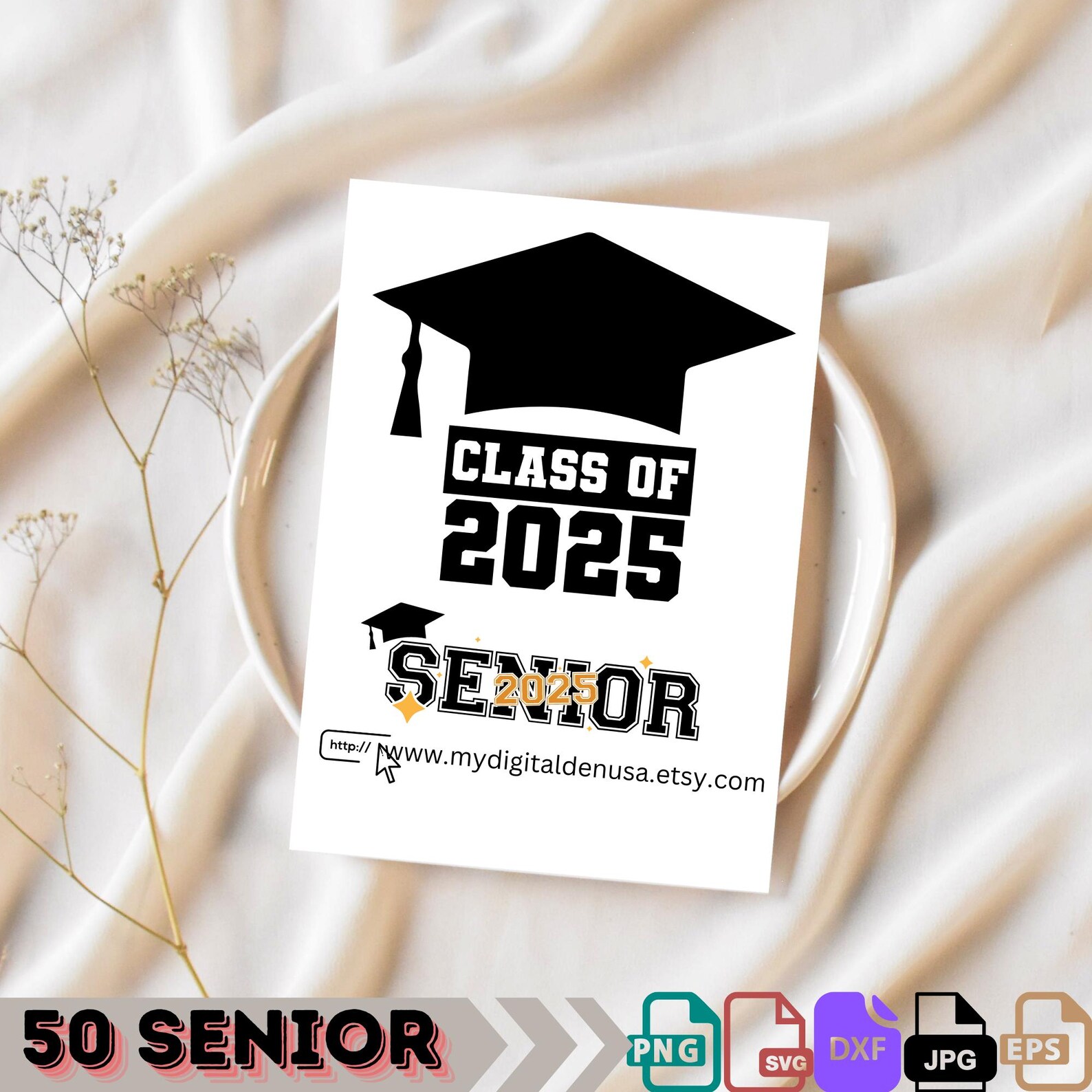 Senior 2025 SVG Bundle, Senior 2025 SVG, Graduation Svg Bundle, Senior ...