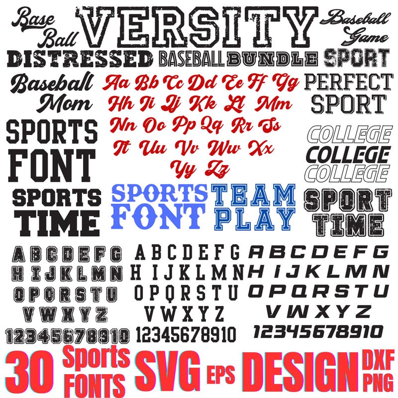 Font Svg - Etsy