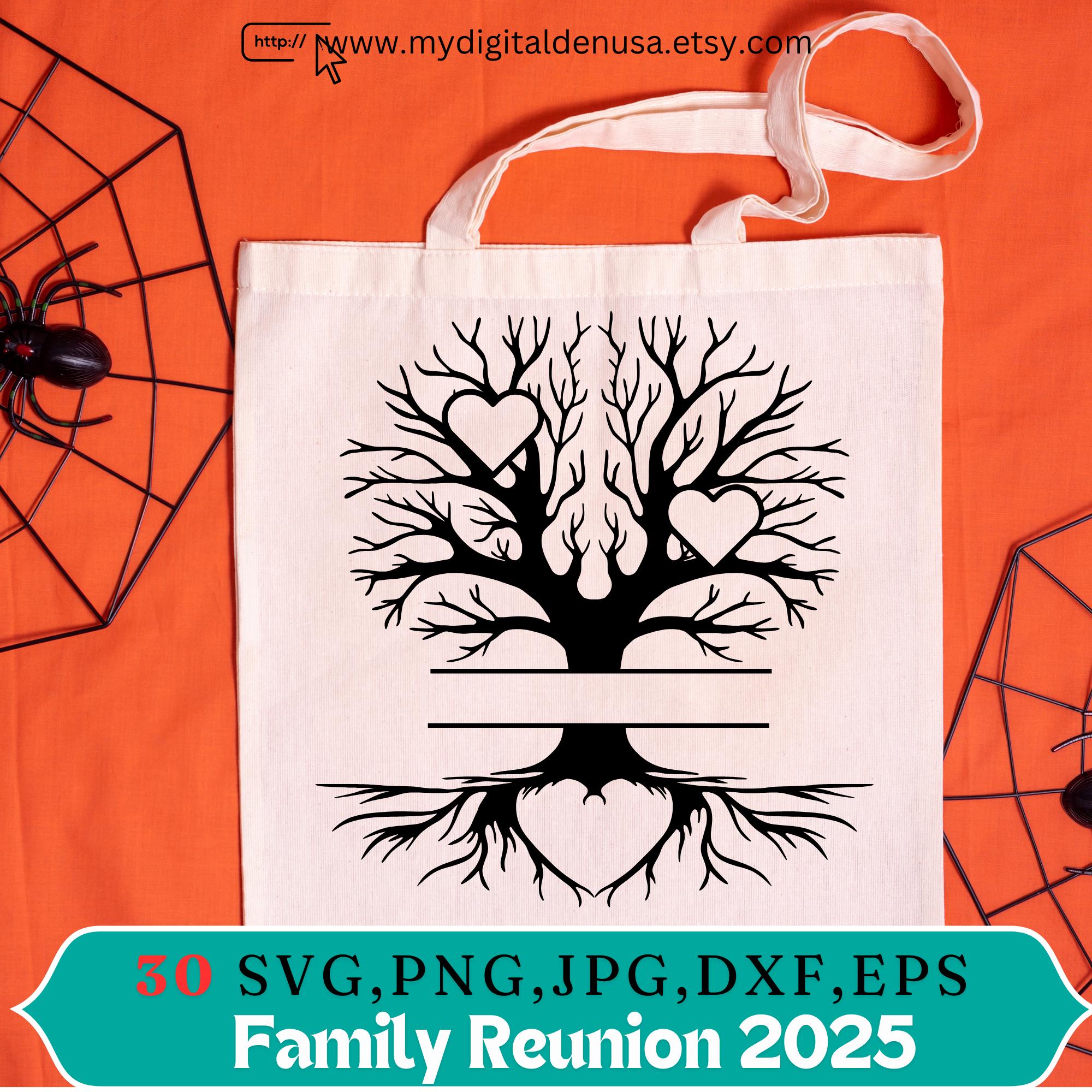 Family Tree SVG PNG Bundle, Family Tree Svg, Our Roots Run Deep Family ...