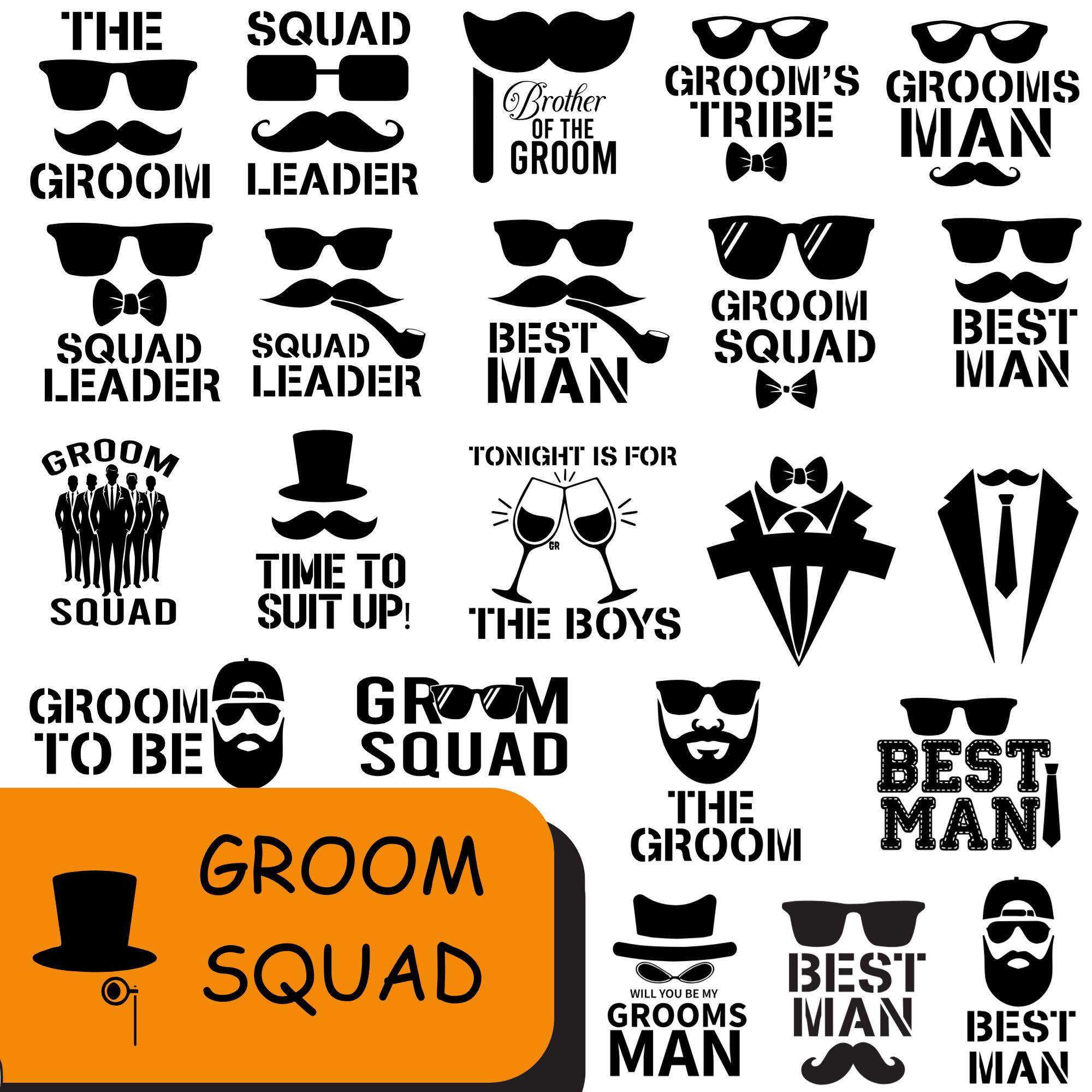Groom Squad SVG, Bachelor Party, Team Groom, Best Man, Groom Squad Svg ...