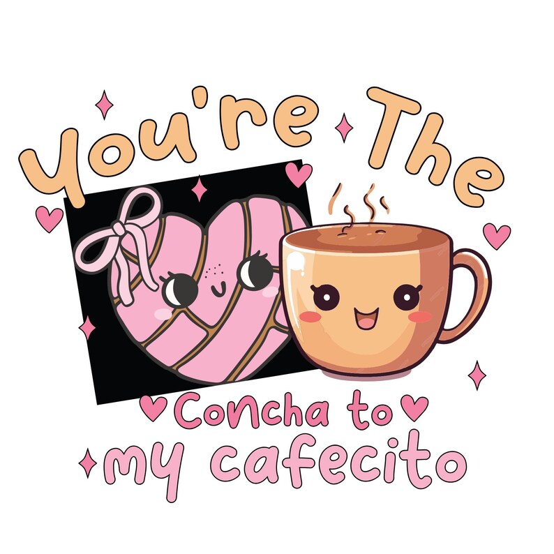 Concha Valentine's Bundle Png, Happy Valentine's Day,retro Valentine ...