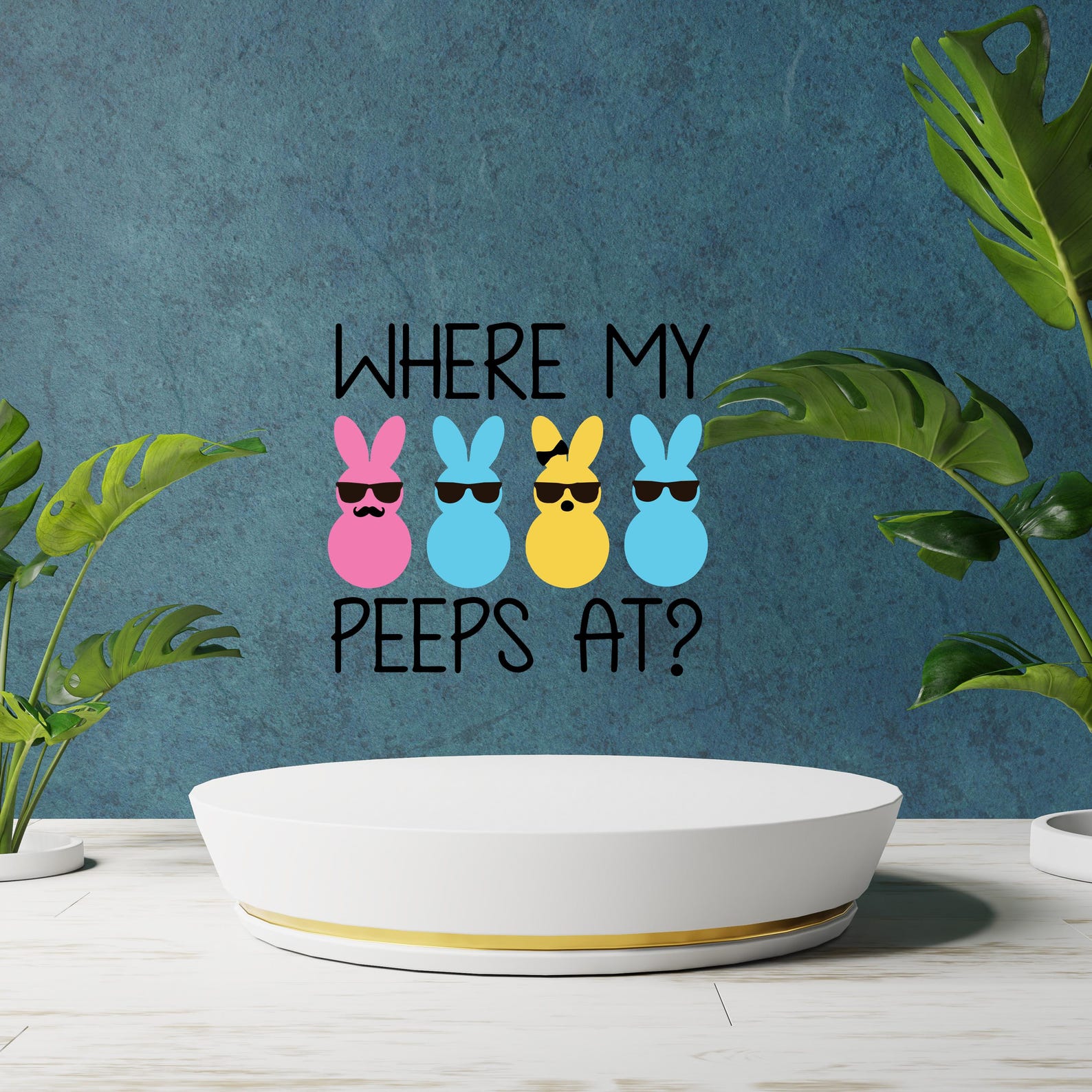 Easter Peeps Svg Bundle, Kids Easter Svg, Easter Bunny Svg, Easter ...