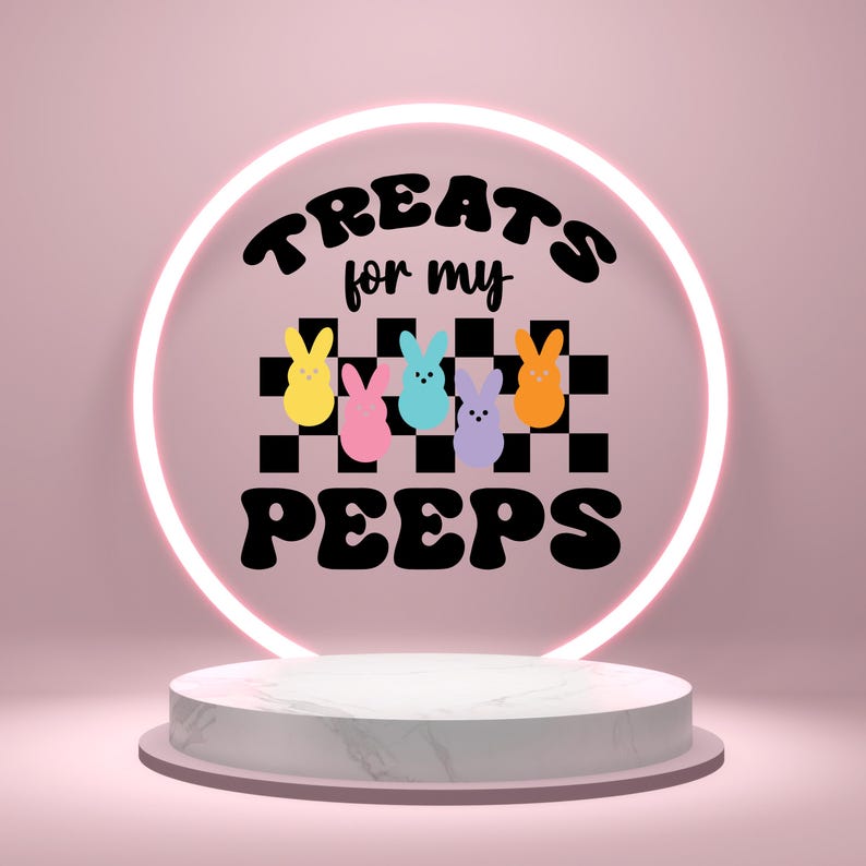 Easter Peeps Svg Bundle, Kids Easter Svg, Easter Bunny Svg, Easter ...